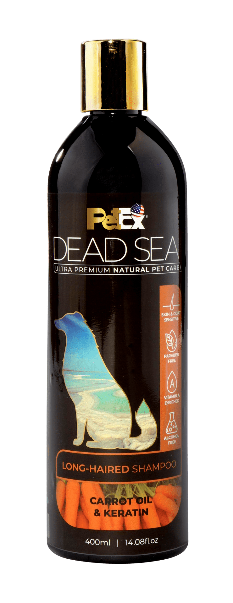 Carrot Seed Oil Long-Haired Shampoo - Dead Sea Shampoo