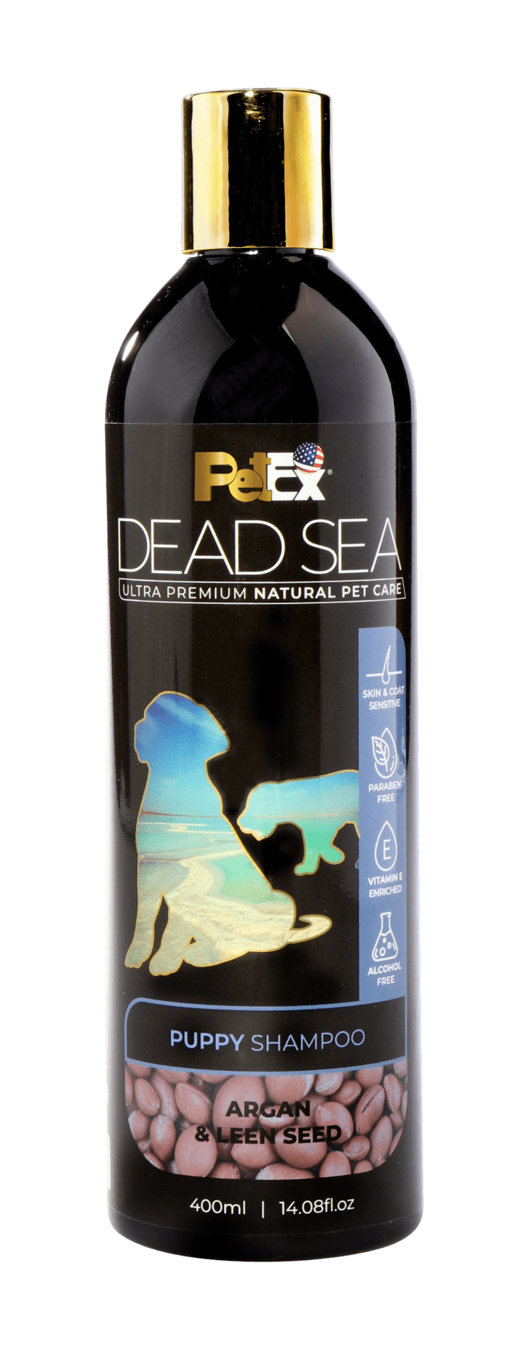 Linseed & Argan Oil Puppy Shampoo - Dead Sea Shampoo